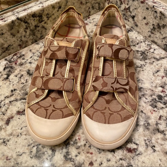 Coach | Shoes | Coach Britt Velcro Shoes | Poshmark